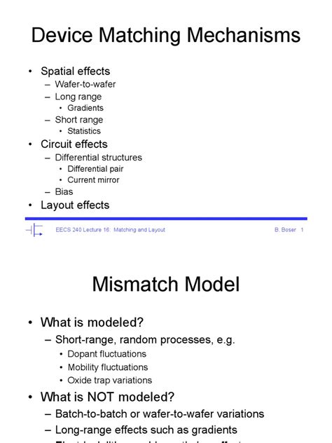 Matching Layout Pdf Mosfet Cmos