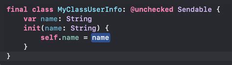 Swift Concurrency Sendable
