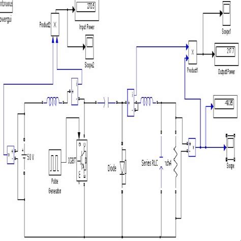 Simulink Model Of Cuk Converter Download Scientific Diagram