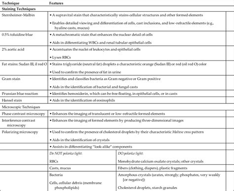Routine Urinalysisthe Microscopic Exam Of Urine Sediment