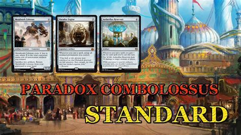 Mtg Standard Deck Mono Blue Combolossus Metalwork Colossus Paradox