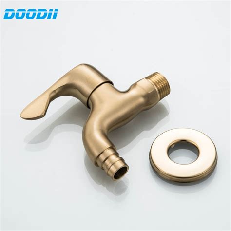 Doodii Antique Solid Brass Cold Water Wall Tap Gar Vicedeal