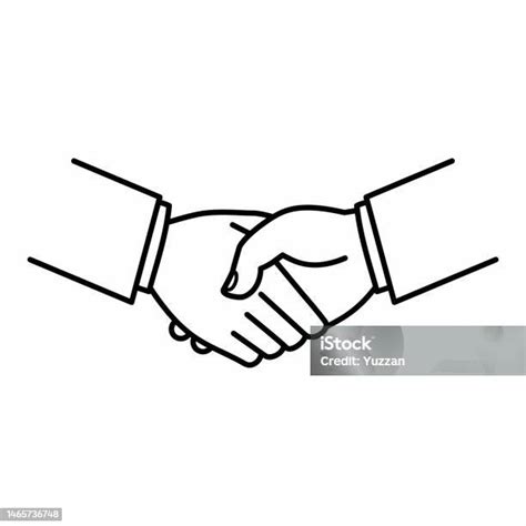 Ilustración De Ilustración Vectorial De Contorno Del Icono De Protocolo