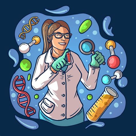 International Day Of Women And Girls In Sciences 17725132 Vector Art At Vecteezy