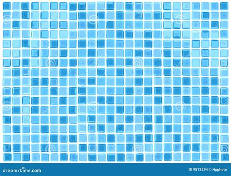 Vector Seamless Blue Tiles Background Stock Vector Illustration Of Grout Backdrop 9512294