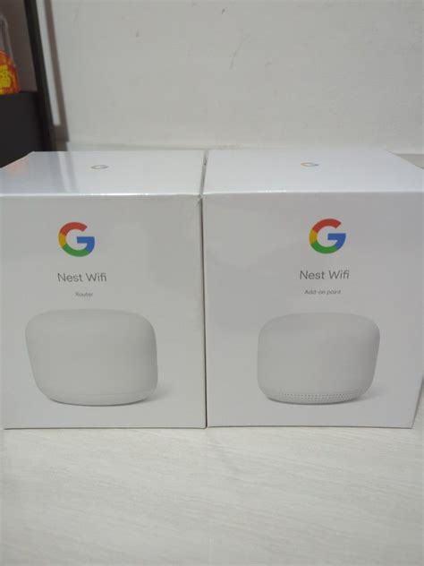 Google Nest Wifi Router And Add On Point Computers Tech Parts Accessories Networking On