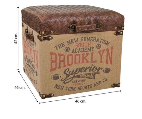 Табуретка с място за съхранение Vivre