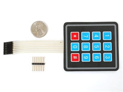 Membrane 3x4 Matrix Keypad Extras 3x4
