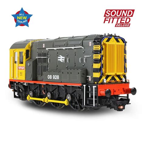 Bachmann Europe Plc Class 08 08928 Br Railfreight Red Stripe