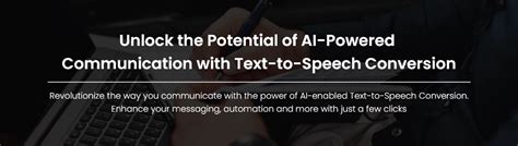 The Future Of Communication With Text To Speech Conversion