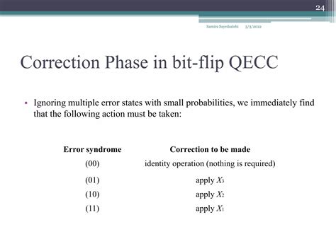 fault tolerance quantum computation and quantum error correction pptx