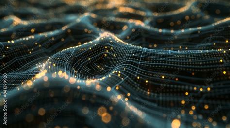 As The Neural Network Progresses Through The Layers Of Data New Connections And Pathways Form