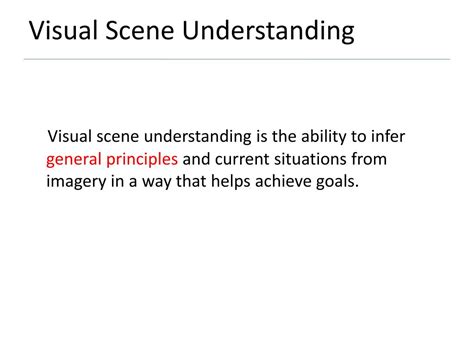 Ppt Visual Scene Understanding Cs 598 Powerpoint Presentation Free
