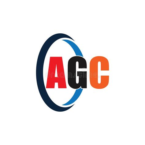 Agc Letter Logo Stock Vector Illustration Of Alphabet 340896957