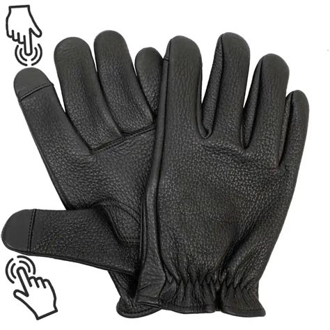 Legendary Deerskin Short Wrist Touchscreen Gloves Legendaryusa