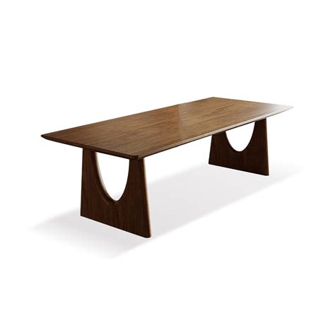 Loon Peak Brown Rectangular Solid Wood Dining Table Wayfair Canada