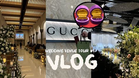 결혼 준비 브이로그ㅣ웨딩홀 투어 And 웨딩밴드 맞추기💍아펠가모 공덕 더리버사이드호텔 루이비스 중구 구찌 웨딩링 웨딩밴드 Youtube