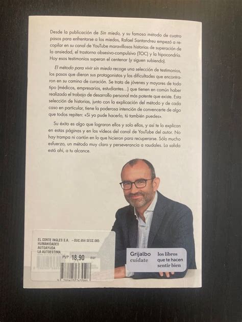 El Metodo Para Vivir Sin Miedo Rafael Santandreu De Segunda Mano Por 10 Eur En Almería En Wallapop