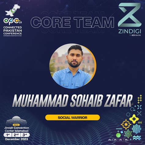 Muhammad Sohaib Zafar On Linkedin Cpc23 Connectedpakistan Biggest Conference Freelancing
