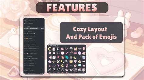 Fully Setup Cozy Cafe Themed Discord Server Aesthetic Server With