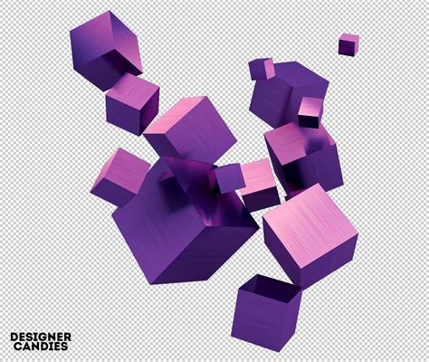 Free 3d Cube Clusters Designercandies