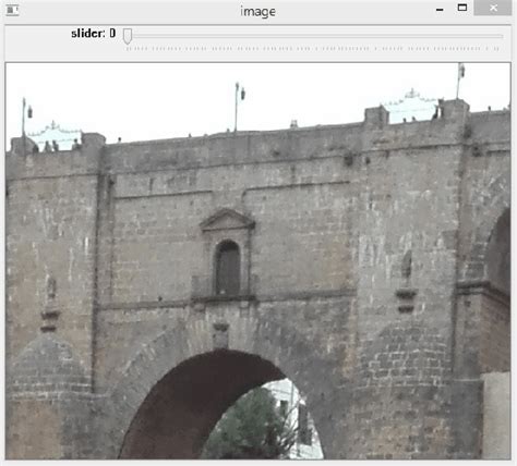 Python Opencv How To Add A Slider To A Window Techtutorialsx