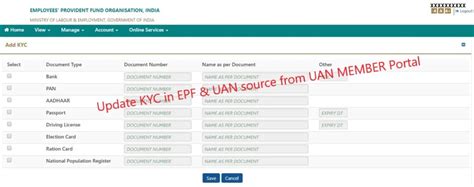 How To Update Your KYC In EPF UAN Unifiedportal Epfindia Gov In