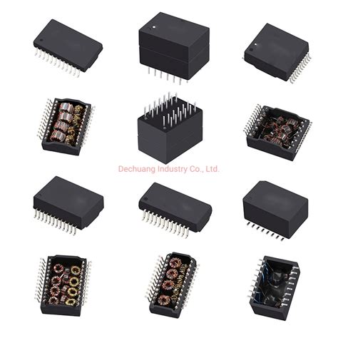 Pulse China Lan Magnetics 2 5g 5g 10g Lan Coils Transformer Series Network Ethernet Filter
