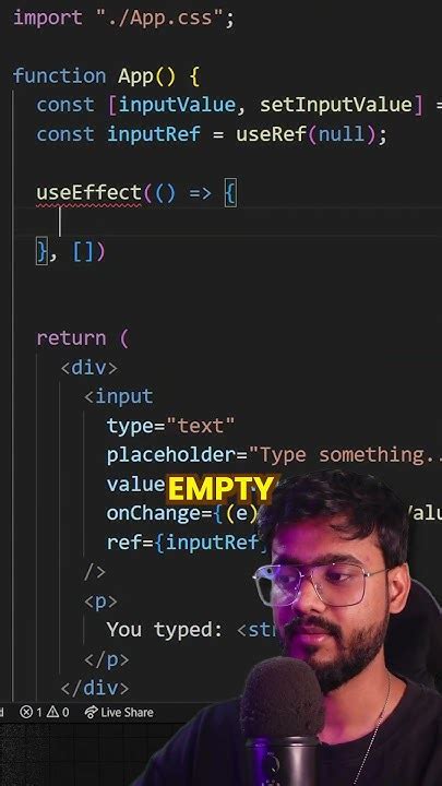 Referencing Tags In React Js 🔥🔥 Youtube