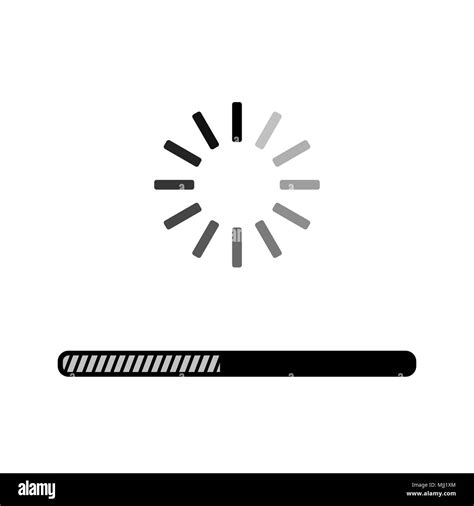 Loading Grey Icon Stock Vector Image And Art Alamy