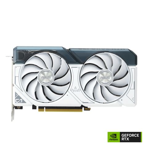 Dual Rtx4060 O8g White 显卡 Asus 华硕
