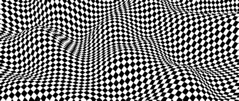 Premium Vector Wavy Chess Board Chessboard Concept Wave Distortion