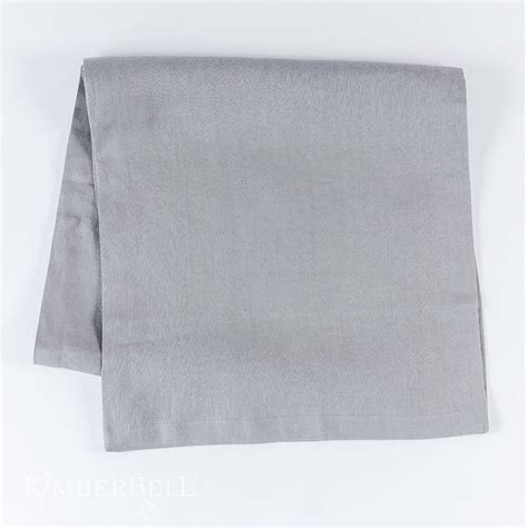 Cool Grey Linen Tablerunner Stitchers Joy