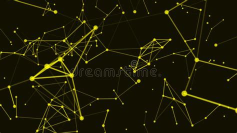 Glowing Plexus Geometric Background Connecting Dots As Plexus Stock Illustration Illustration