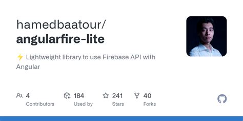 Github Hamedbaatourangularfire Lite Lightweight Library To Use Firebase Api With Angular