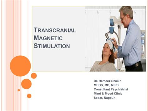 Transcranial Magnetic Stimulation Tms Pptx Brain And Nervous System Disorders Diseases