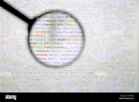 Real Css Code Developing Screen Programing Workflow Abstract Algorithm