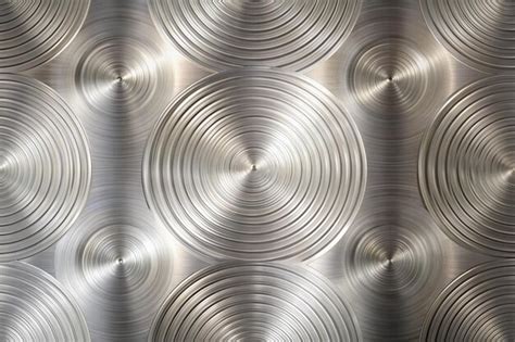 Aluminium Texture Background Premium Ai Generated Image