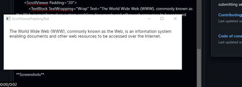 Wrap Position Of Textblock Is Strange In Scrollviewer With Padding
