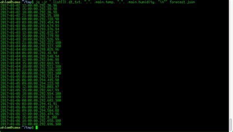 Ah Lams Note Jq A Powerful Unix Command Line Tool For Handling Json Data