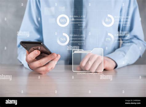 Business Developer Hand Using Board Framework On Virtual Modern Computer Showing Innovation