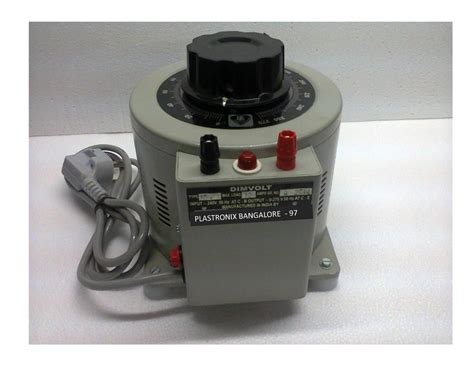 Single Phase Variac For Lab Testing Industries At In Bengaluru