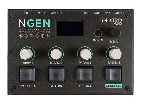 Spektro Audio Ngen Algorithmic Midi Workstation [used] Reverb