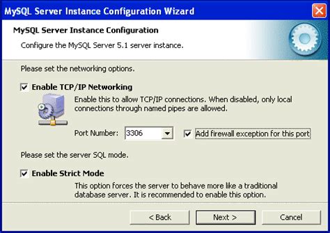 Install MySQL 5 1 On Port 3306 As A Windows Service