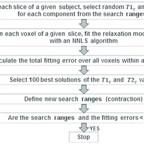 Schematic Representation Of The Fitting Algorithm The Fitting