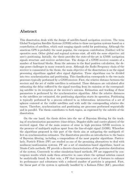 Bayesian Signal Processing Techniques For Gnss Receivers From Multipath Mitigation To