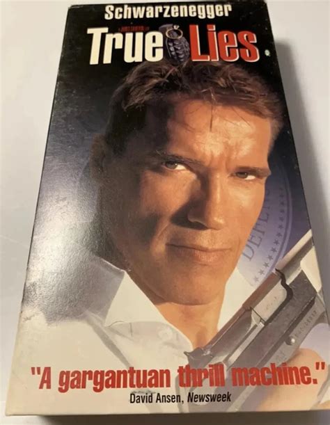 True Lies Vhs 1995 Jamie Lee Curtis Arnold Schwarzenegger £386