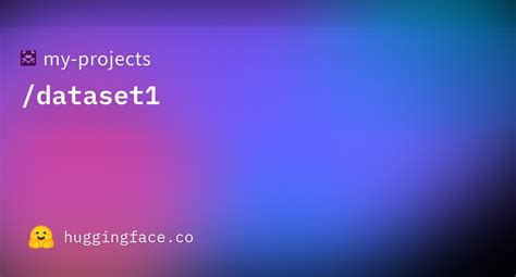 My Projects Dataset1 At Main