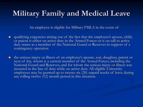 PPT FMLA OVERVIEW AND INSTRUCTIONS PowerPoint Presentation ID 4109769