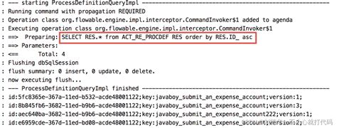flowable打印底层sql flowable 打印sql csdn博客